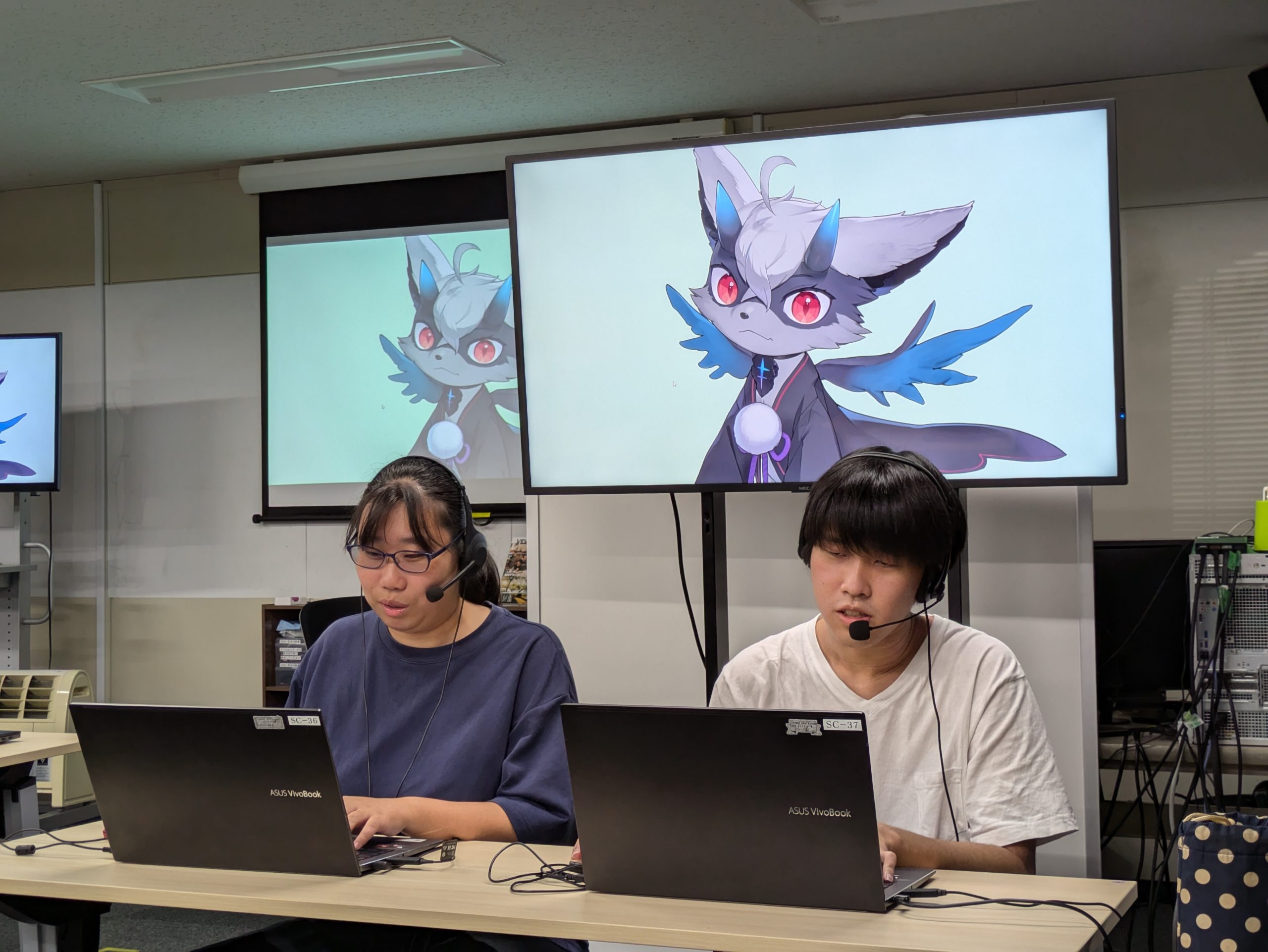 Vtuber体験！ Vtuberになってゲーム実況してみよう！｜オープンキャンパス-大阪アミューズメントメディア専門学校